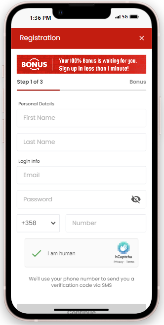 How do I register an account with 55BET? – Help Centre