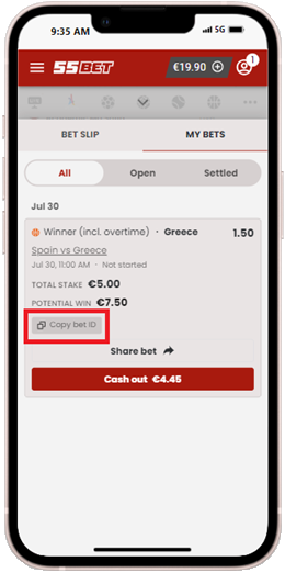 Where can I find my betting history? – Help Centre